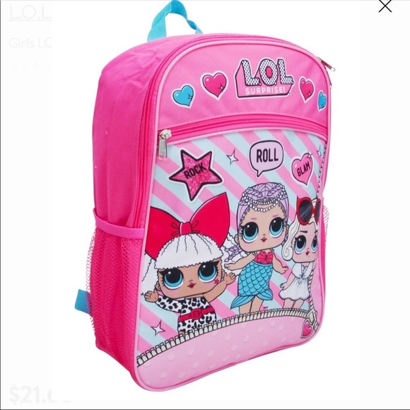 Accessories | Lol Surprise Dolls Backpack New Pink | Poshmark